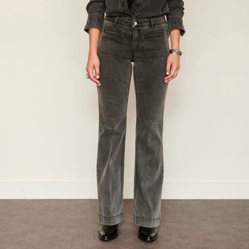 Mkt Studio Jeans-The Diana Power Stretch Grey Kurt Wa… - Gem
